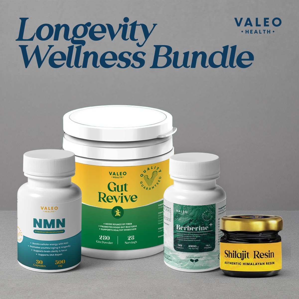 Valeo Longevity Wellness Bundle | Buy Online Starting At KD 57.97