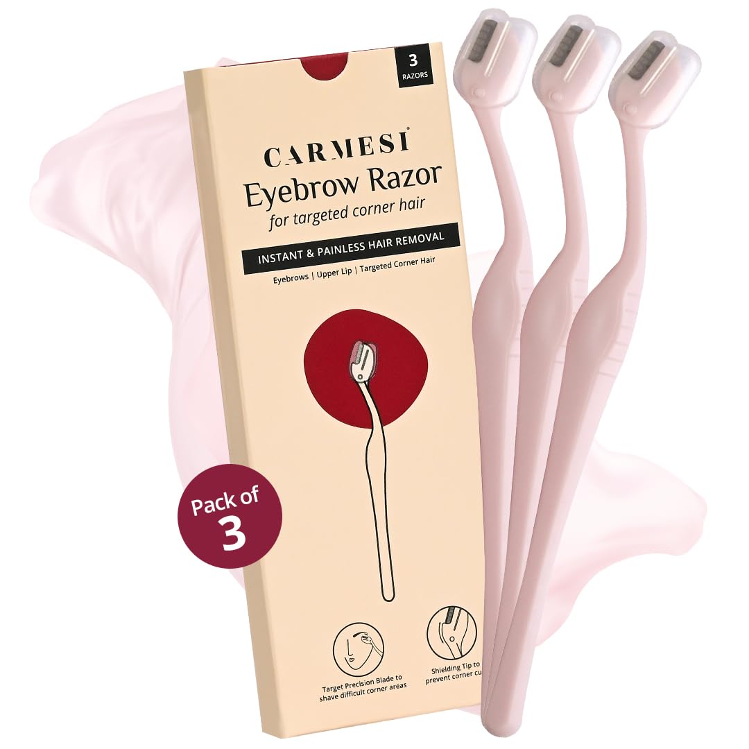 Buy Carmesi Eyebrow Razor Pack Of 3 Online
