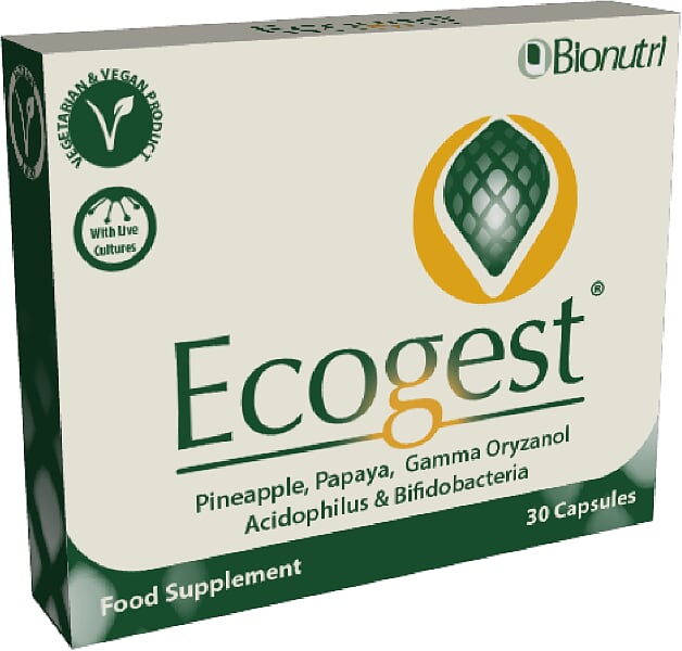 Buy Bionutri Ecogest 30 Capsules Online